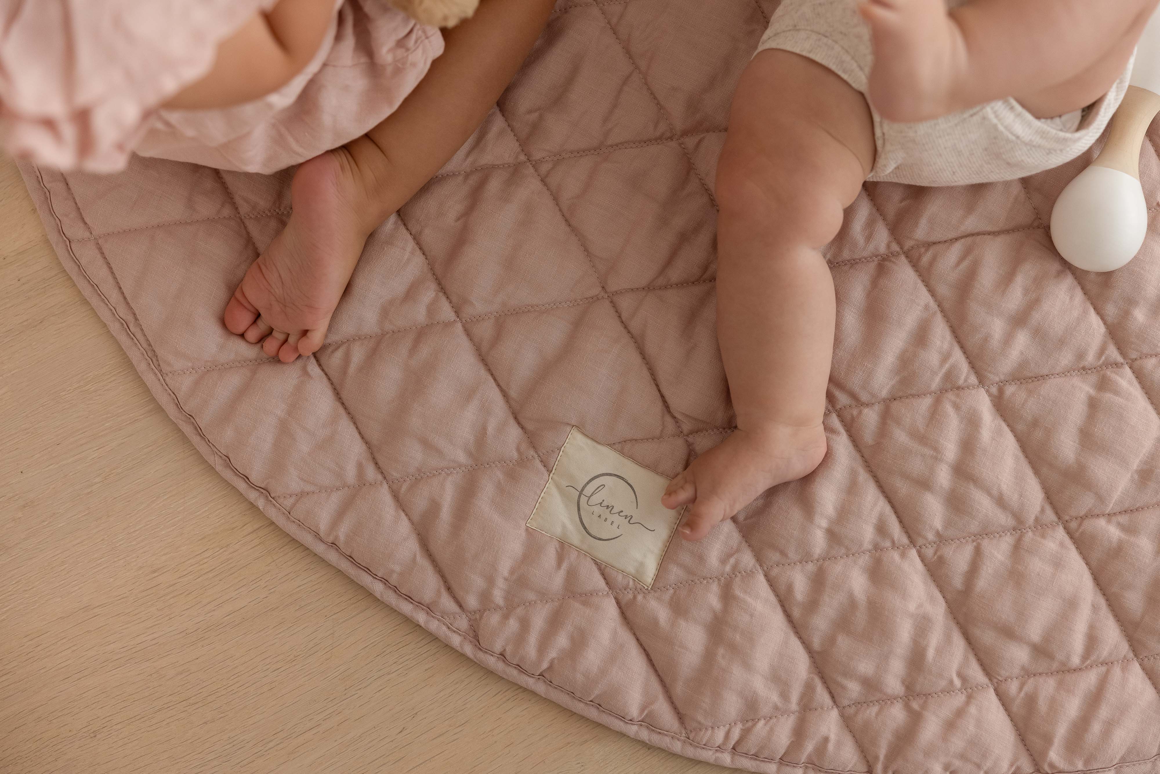 French Linen Play Mat – Linen Label