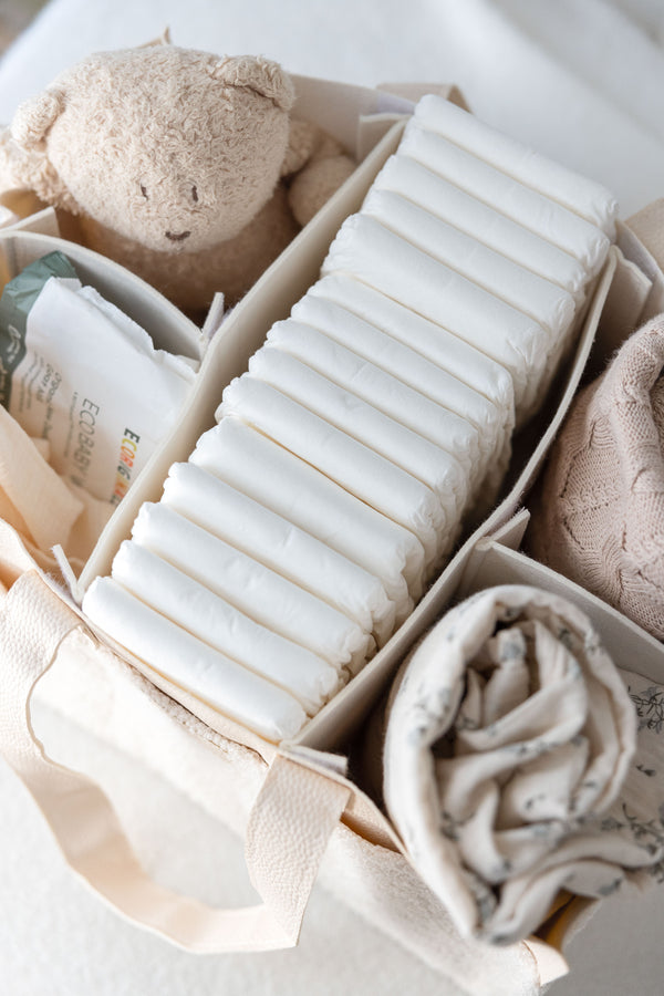 Nappy Caddy – Linen Label