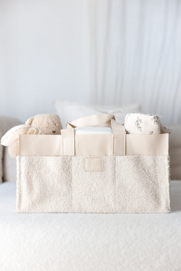 Nappy Caddy – Linen Label
