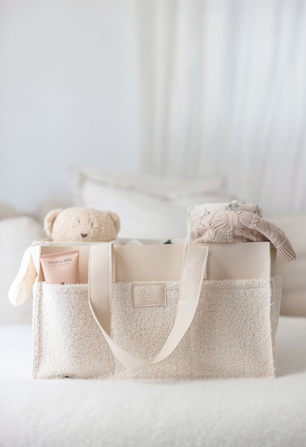 Nappy Caddy – Linen Label