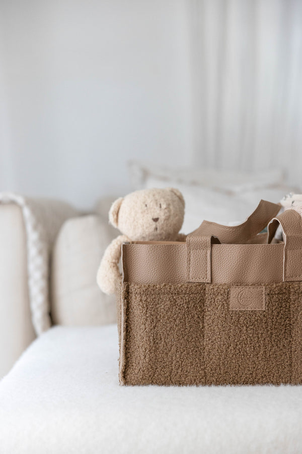 Nappy Caddy – Linen Label