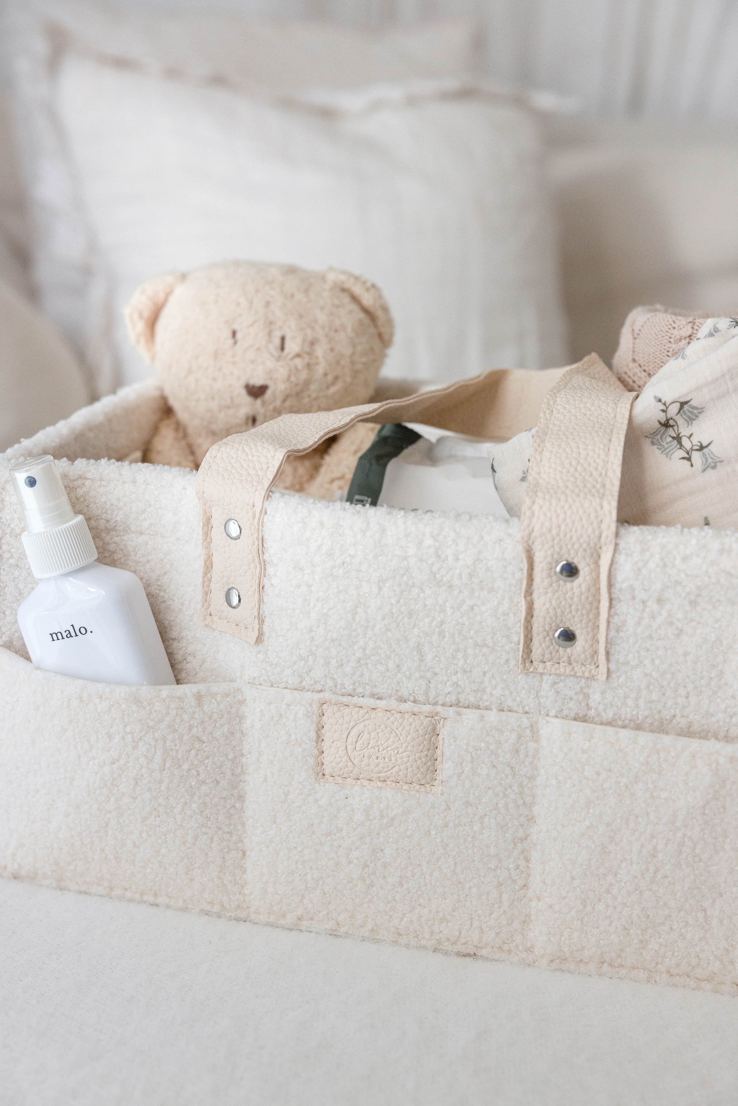Nappy Caddy | Organised Comfort for New Mothers – Linen Label