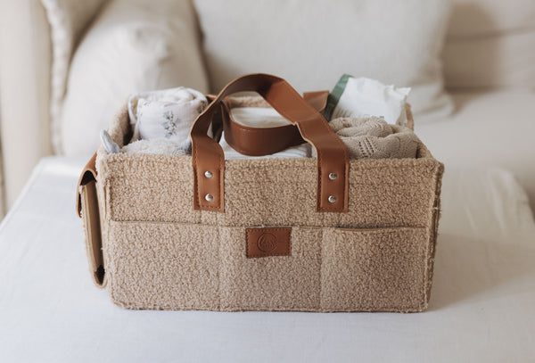 Nappy Caddy – Linen Label