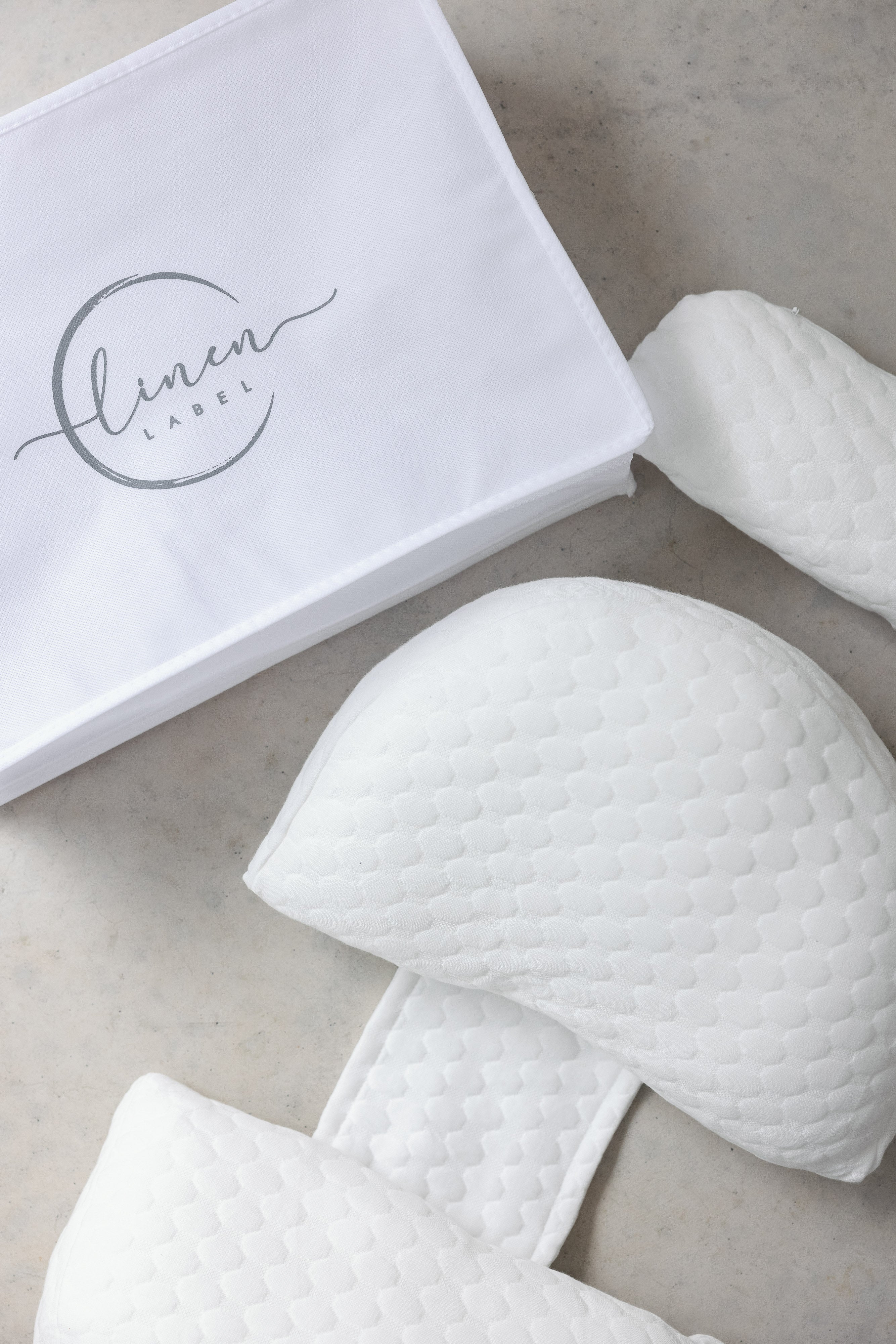 Compact Maternity Pillow | Supportive & Comfortable Sleep – Linen Label